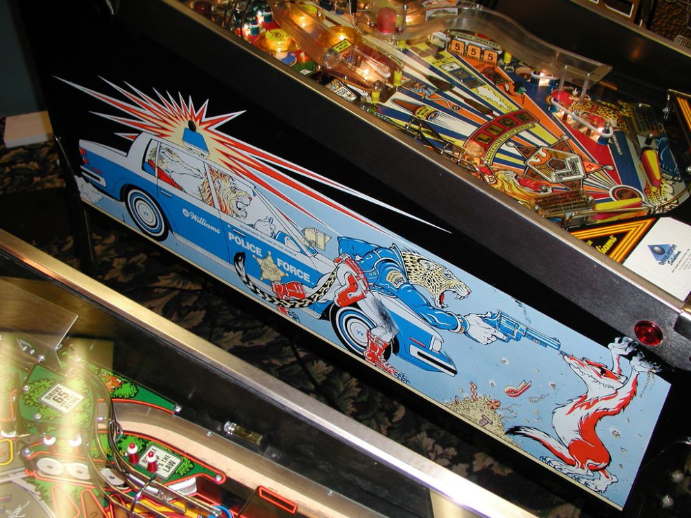 Police Force Pinball Machine by Sean Boardman - GoFundMe